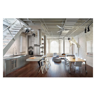 SoHo Penthouse - Industrial - Kitchen - New York - by SA-DA ...