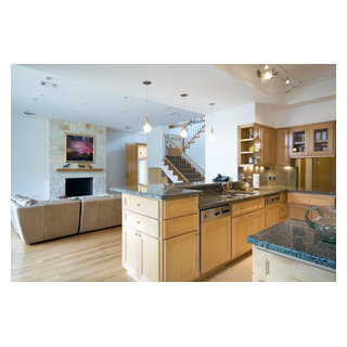 Solar Home - Traditional - Kitchen - Houston - by RD Architecture, LLC ...