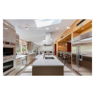 Sophisticated Contemporary California Ranch - Contemporary - Kitchen ...