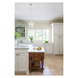 Sophisticated Country Manor Kitchen - Traditional - Kitchen - Other ...
