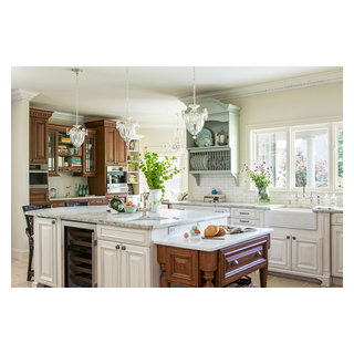 Sophisticated Country Manor Kitchen - Traditional - Kitchen - Other ...