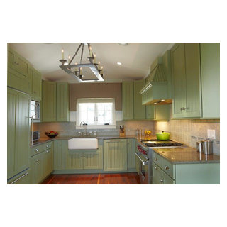 Southampton, NY Cottage - Beach Style - Kitchen - New York - by David ...