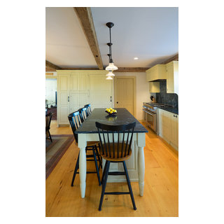 Southern Midcoast Maine Farmhouse - Farmhouse - Kitchen - Portland ...