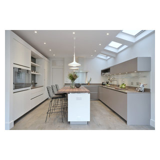 Southfields Family Home - Re-Design of Kitchen - Contemporary - Kitchen ...