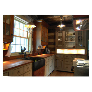 St. Louis 10 primitive Log Cabin Kitchen Bar Bathroom Vanities ...