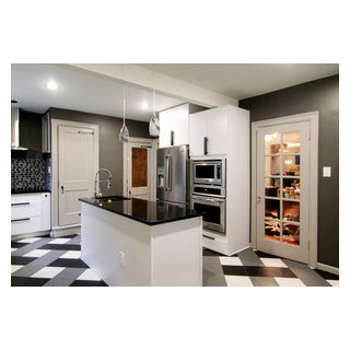 Staggered Cabinets - Modern - Kitchen - Philadelphia - by dRemodeling ...