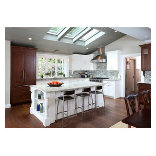 Stately Lakefront Home - Traditional - Kitchen - Boston - by Knight ...