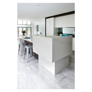 Statuario Quartz | QUANTUM QUARTZ - Contemporary - Kitchen - Sydney ...