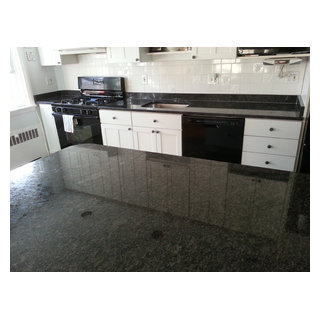 Steel Grey Granite Countertops - Kitchen - Baltimore - by Baltimore ...
