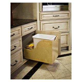Storage Solution - Trash Can Pullout - Kitchen - Other - by Kitchen ...