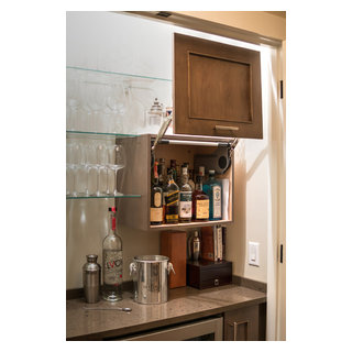 Storm Grey Kitchen - Craftsman - Kitchen - Boston - by White Wood ...