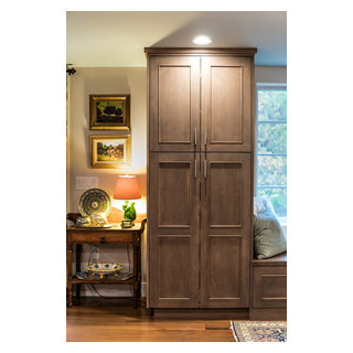 Storm Grey Kitchen - Craftsman - Kitchen - Boston - by White Wood ...