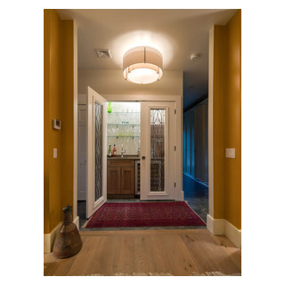 Storm Grey Kitchen - Craftsman - Kitchen - Boston - by White Wood ...