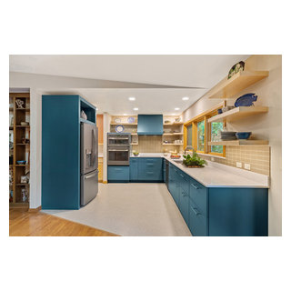Streamline Modern - Contemporary - Kitchen - Other - by Henderer Design ...
