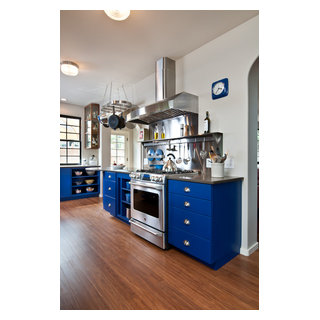 Streamline Moderne - Contemporary - Kitchen - Denver - by Fieldwork ...