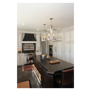 Striking in Black & White - Traditional - Kitchen - Other - by Bobby ...