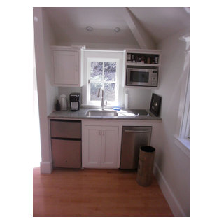Studio Over Garage - Kitchenette - Transitional - Kitchen - Boston - by ...