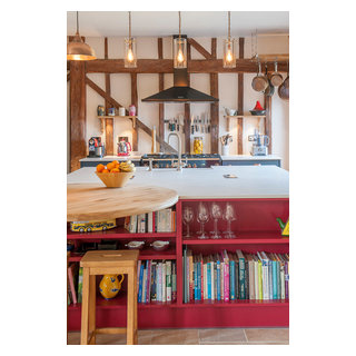 Stunning open plan barn kitchen - Farmhouse - Kitchen - Kent - by J M ...