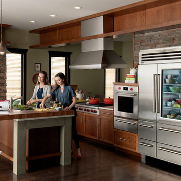 Sub Zero Refrigerator Glass Doors - Photos & Ideas | Houzz