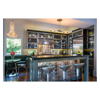 Sullivan's Island Kitchen Renovation - Contemporary - Home Bar ...