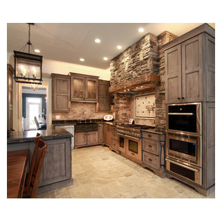 Summerfield House Collaboration - Rustic - Kitchen - St Louis - by ...