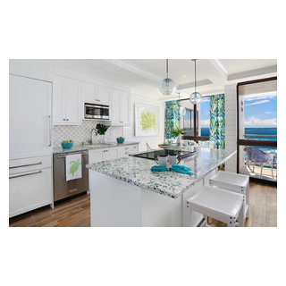 Sun and Surf - Beach Style - Kitchen - Hawaii - by Kala Interior Design ...