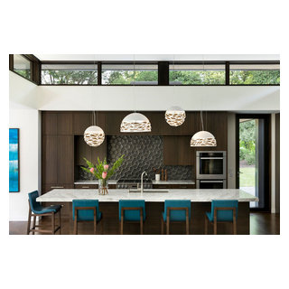 Sunfish Lake Modern - Contemporary - Kitchen - Minneapolis - by Lucy ...