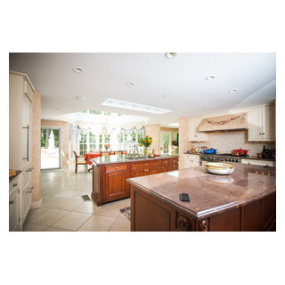 Sunny Open Style Kitchen - Traditional - Kitchen - Providence - by ...