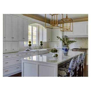 Sunny Suburban - Traditional - Kitchen - Chicago - by PB Kitchen Design ...