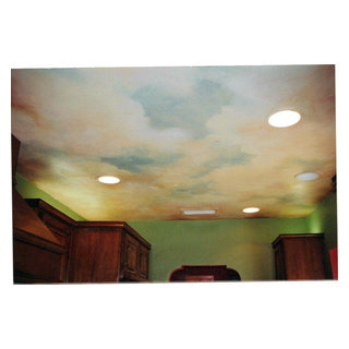 Sunrise-Sunset Ceiling detail - Mediterranean - Kitchen - Los Angeles ...
