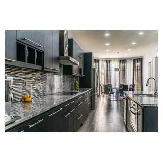 Super White Marble Kirchen Countertops - Transitional - Kitchen ...