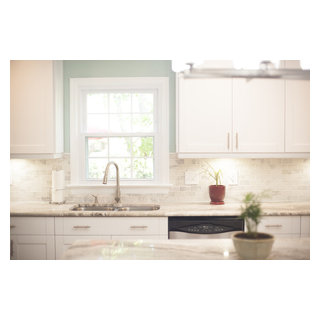 Swift Current Glacier Countertop - Transitional - Kitchen - Raleigh ...