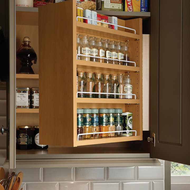 Swing Out Spice Rack | Houzz