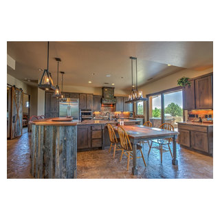 Talking Rock Ranch - Rustic - Kitchen - Phoenix - by Capistrano Homes ...
