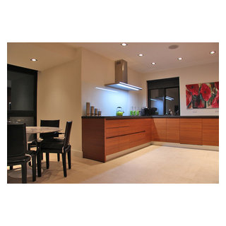 Teak Wood Kitchen Cabinets - Modern - Kitchen - New York - by Modiani ...