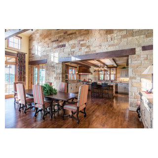 Texas Ranch House - Rustic - Kitchen - Austin - by Southern Landscape ...