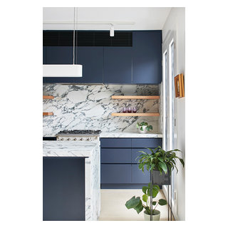 The Blue Ivy House - Modern - Kitchen - Melbourne - by Mcmahon and ...
