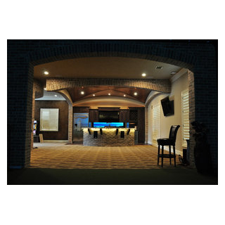 The Cave - Traditional - Kitchen - Houston - by Legacy Company, Inc ...