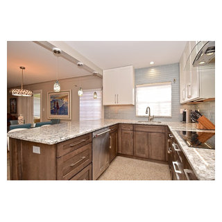 The Coastal Kitchen Remodel // St. Armands Key - Transitional - Kitchen ...