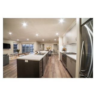 The Dignity display home, Traralgon - Contemporary - Kitchen ...
