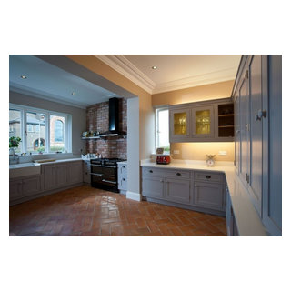 The Gray Kitchen - Traditional - Kitchen - Other - by Terry Design | Houzz