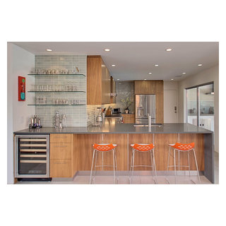 The Jerry Lewis House - Midcentury - Kitchen - Los Angeles - by Moderne ...