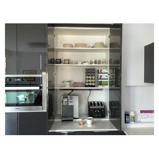 THE NEW AND IMPROVED APPLIANCE GARAGE - Modern - Kitchen - Miami - by ...