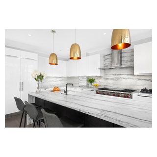 The Ronsley Luxury Condominiums - Industrial - Kitchen - Chicago - by ...