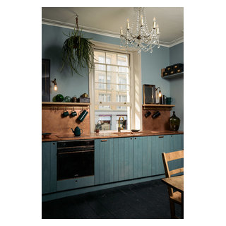 The Sebastian Cox Kitchen at St. John's Square - Eclectic - Kitchen ...
