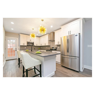 Tiffany Blue Stunner - Contemporary - Kitchen - Philadelphia - by Kate ...