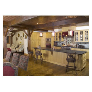 Timber frame kitchen designs - Traditional - Kitchen - Denver - by ...
