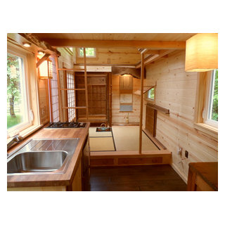 Tiny Tea House - Asian - Kitchen - Portland - by Oregon Cottage Company ...