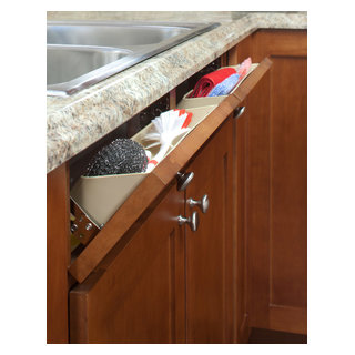 Tip Out Tray - Traditional - Kitchen - Columbus - by ShelfGenie of ...