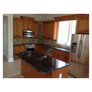 Titanium Kitchen - Traditional - Kitchen - Atlanta - by E & D Granite ...